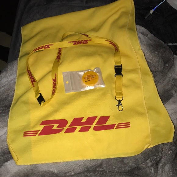 Accessories | Dhl Bundle Lanyard Popsocket And Towel | Poshmark
